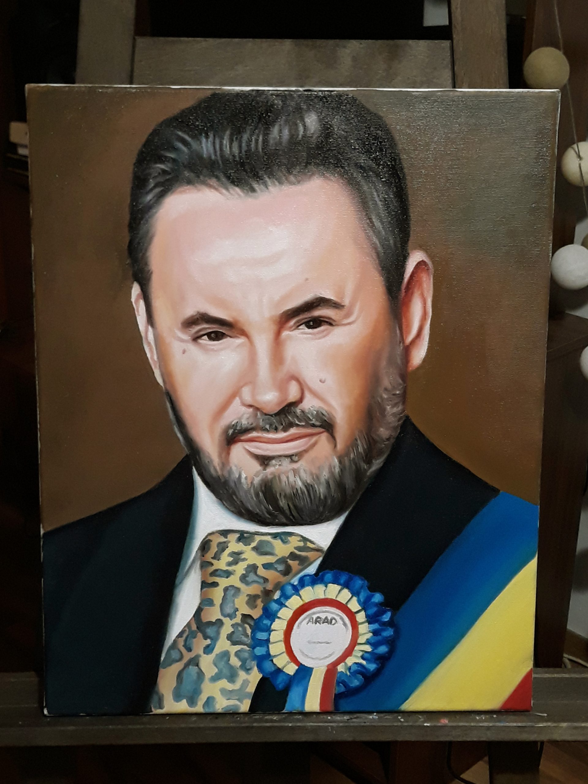 Portret pictat cu 1 personaj – Portrete Pictate